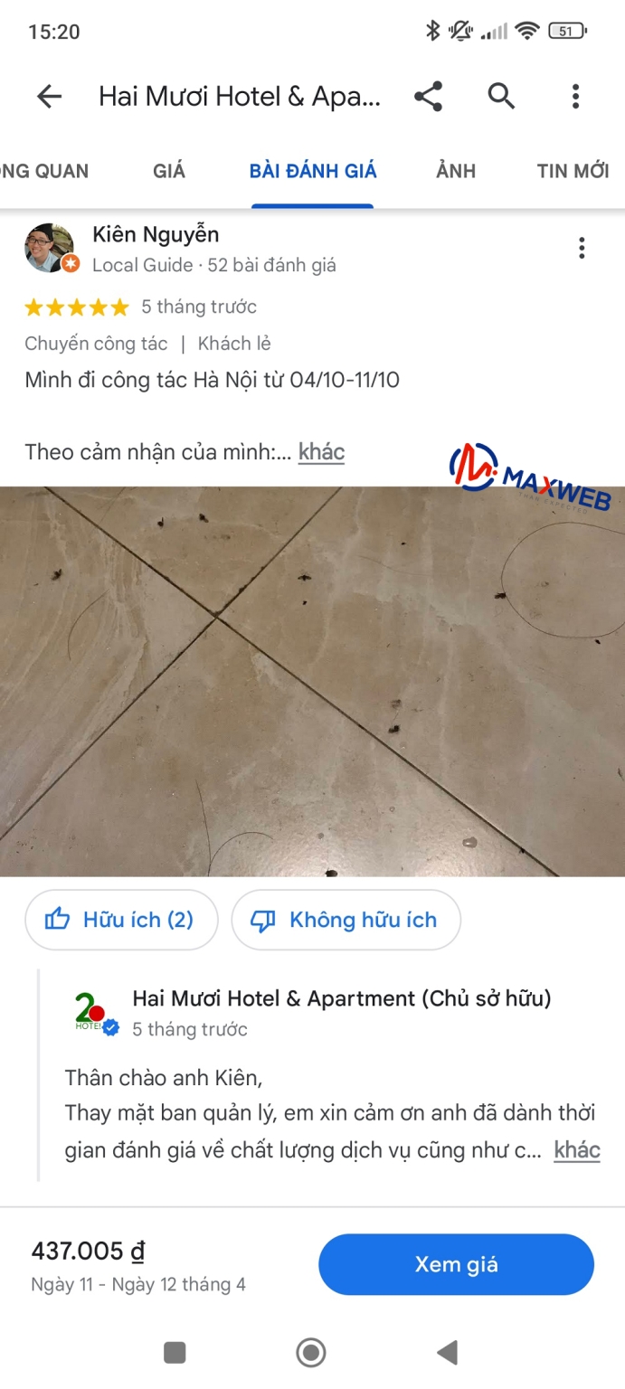 Dịch Vụ Đánh Giá Google Map, Review Google Maps Uy Tín