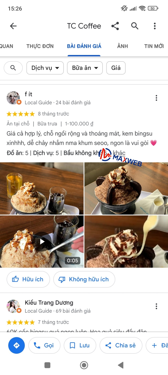 Dịch Vụ Đánh Giá Google Map, Review Google Maps Uy Tín