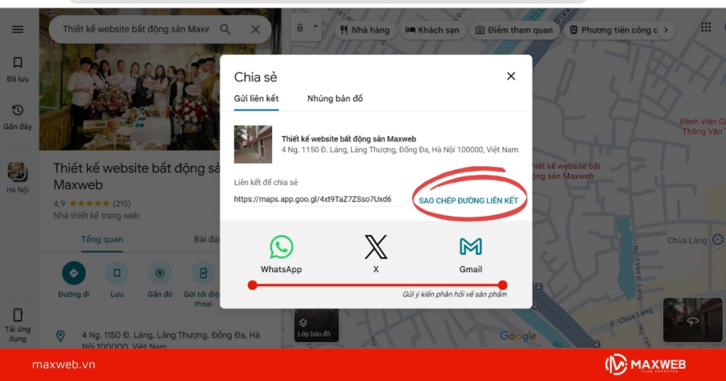 Cách chia sẻ vị trí trên Google map chi tiết,dễ dàng cho bạn